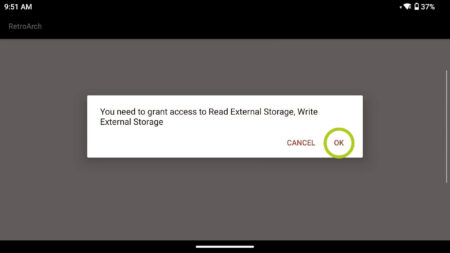 When You Open A Sideloaded App For The First Time Just Like Any Newly