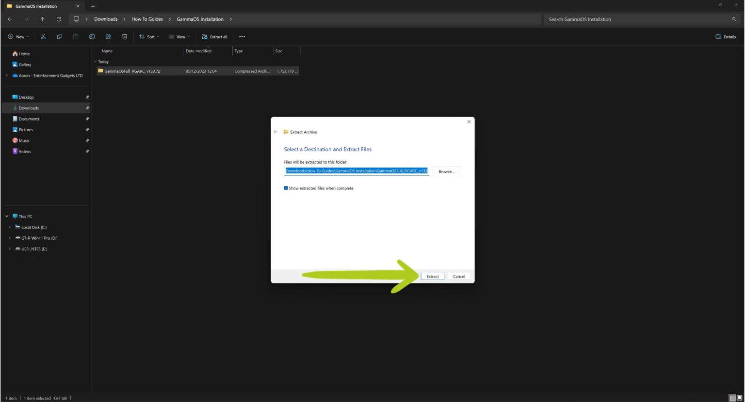 How to Install & Setup GammaOS on the Anbernic RG ARC-D • DroiX Knowledge Base - Tutorials for ...