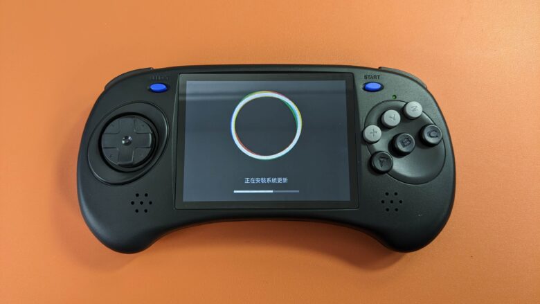 1. Insert MicroSD Card 2. Firmware upgrade screen