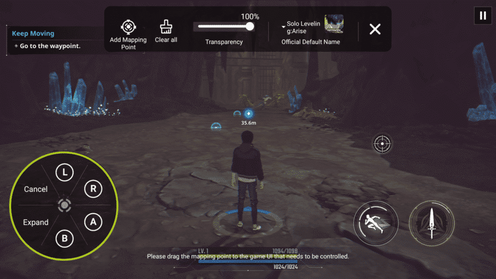 Enabling the Key Mapping Overlay