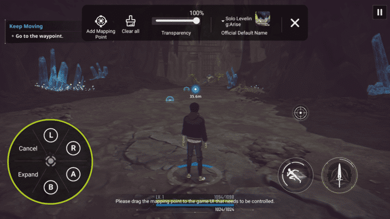 Enabling the Key Mapping Overlay