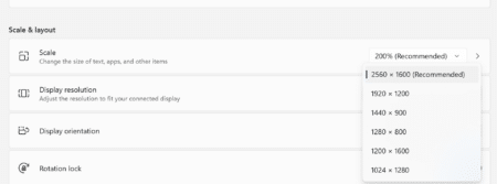 You can now choose any resolution you would like. Until ONEXPLAYER update their drivers, you may ...