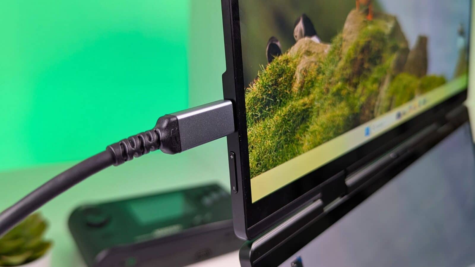 For optimal performance, we recommend using the DroiX USB 4 Type-C cable . Connect one end of ...