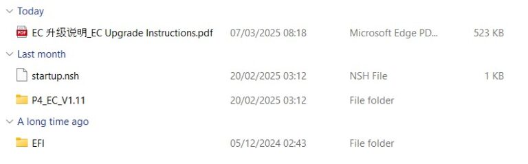 Enter the P4_EC.Vx.xx folder and copy all of the contents to your USB ...