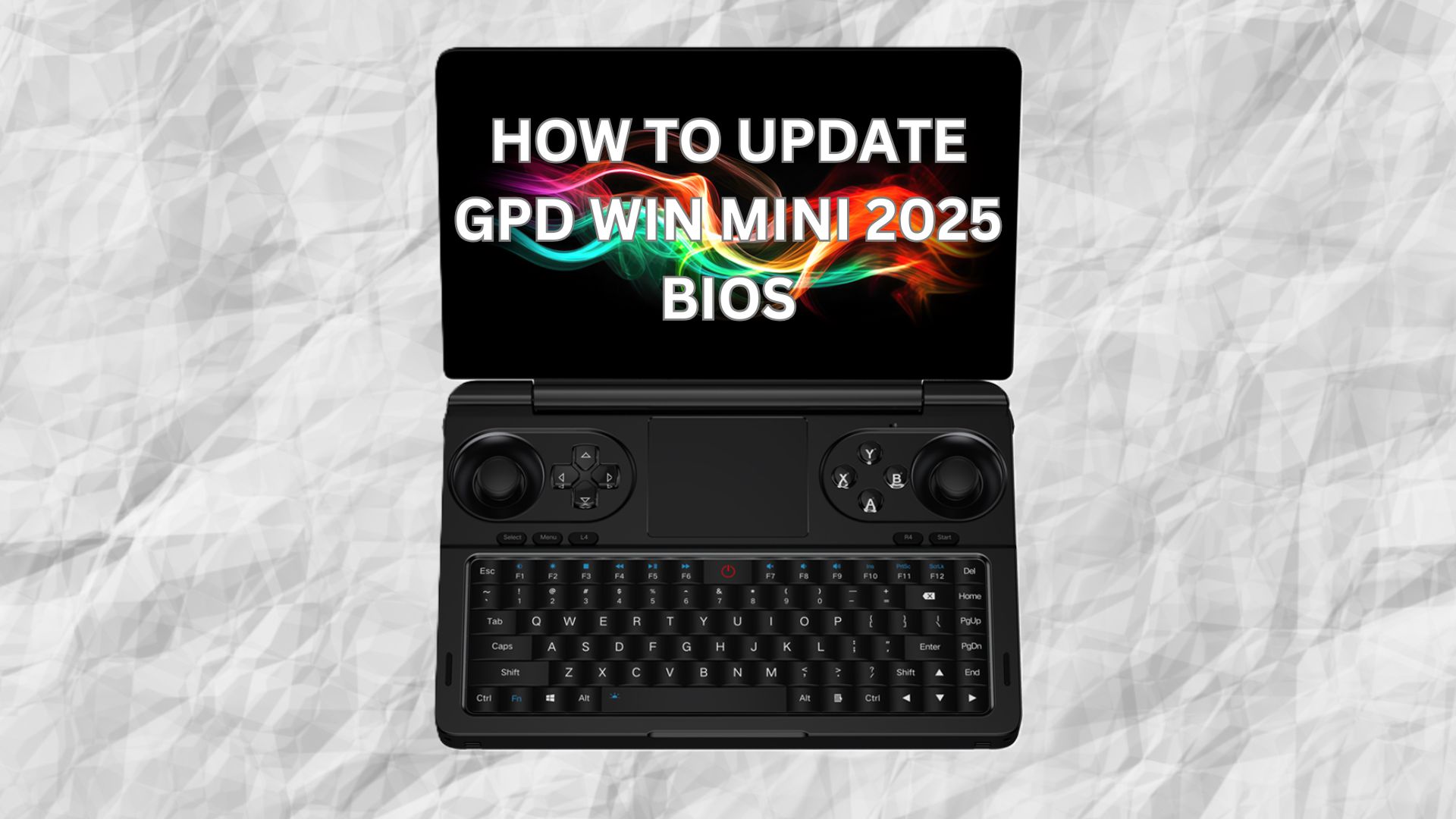 How to update the GPD WIN Mini 2025 BIOS • DROIX Knowledge Base ...