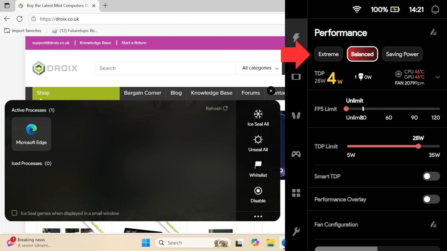 You can acess the AYA Space overlay at any time via the associated ...
