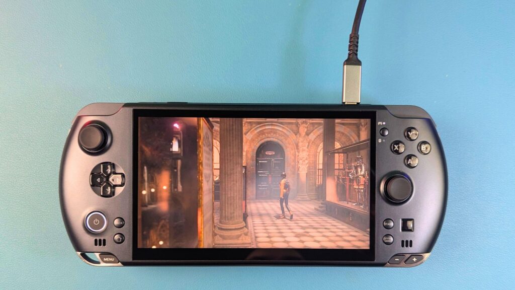 GPD WIN 5 powered by USB charger