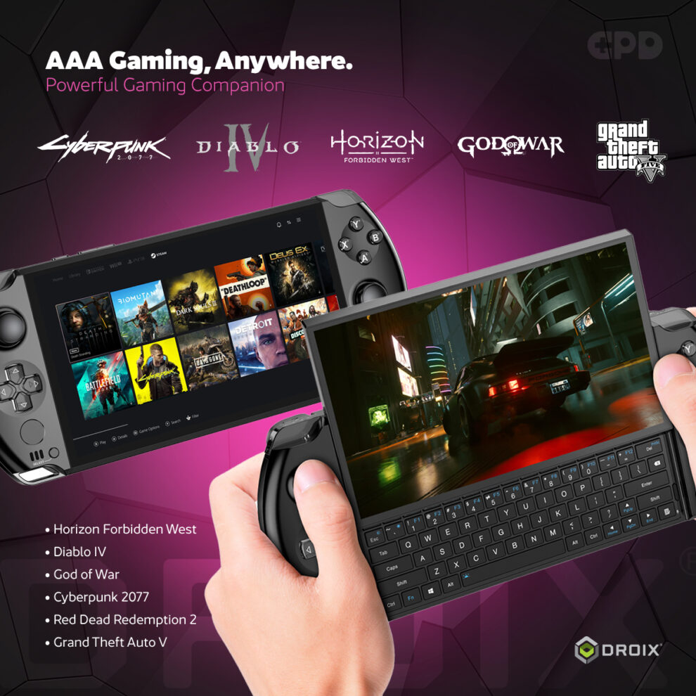 GPD WIN 4 (2025) 🎮 | Compact Handheld Gaming PC